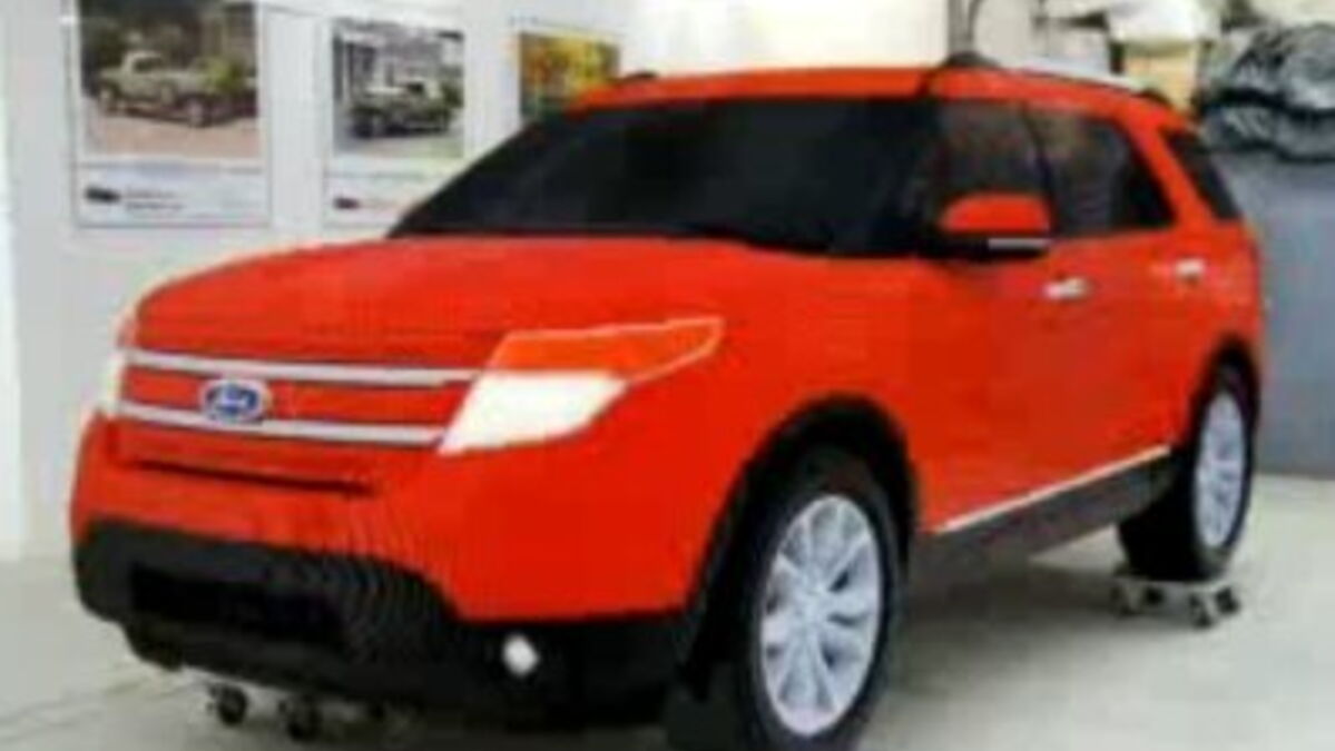 La construction d'une Ford Explorer en Lego