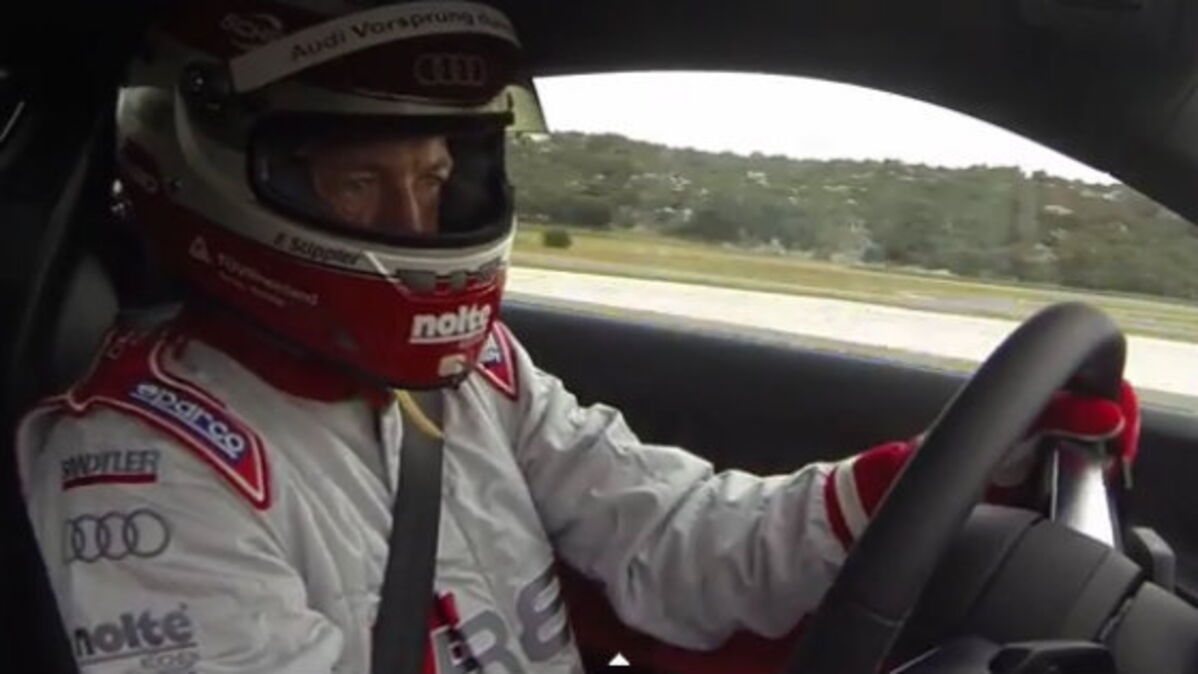 Montez à bord de l'Audi R8 avec le pilote Frank Stippler