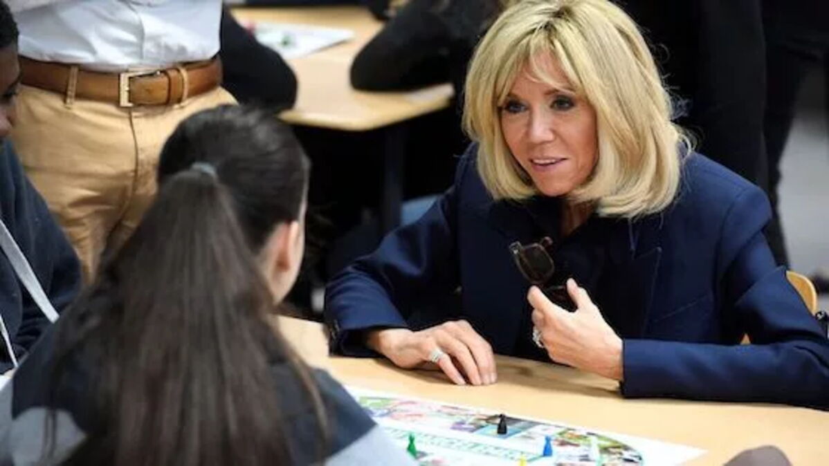 Brigitte Macron redevient professeure le temps d'une masterclass