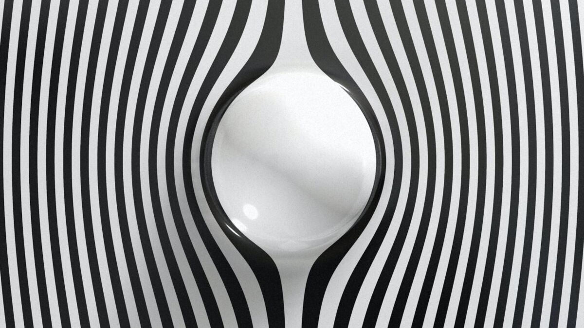 Illusion d'optique : ces lignes sont parfaitement parallèles et vous n ...