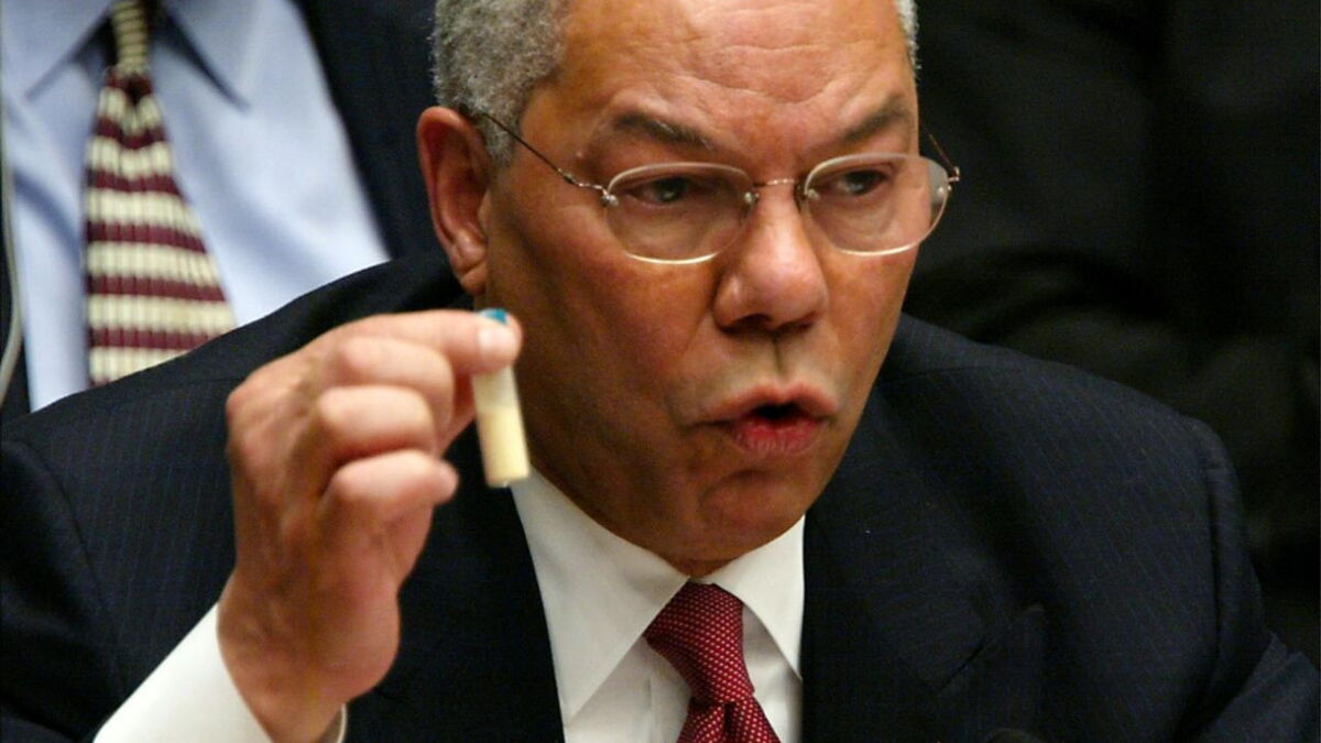 Colin Powell : quelle est l'histoire derrière sa célèbre photo avec une ...