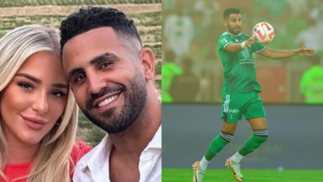 Riyad Mahrez : qui est Taylor Ward, la femme du célèbre footballeur ...