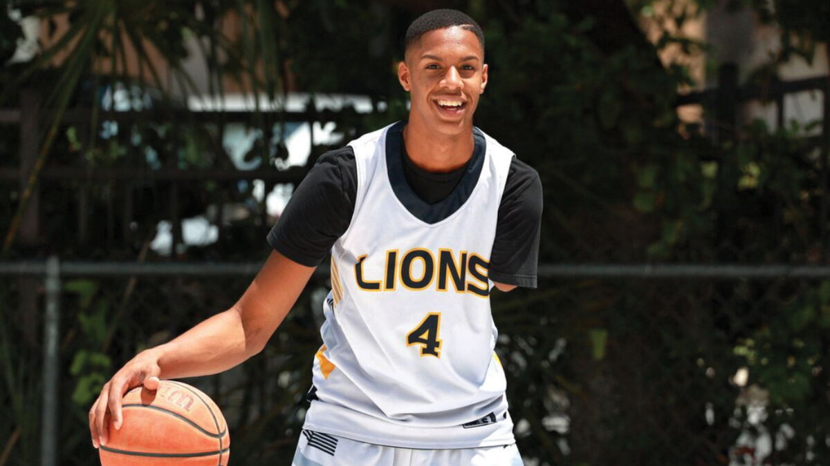 Hansel Emmanuel : Amputé d'un bras, il rêve de jouer en NBA