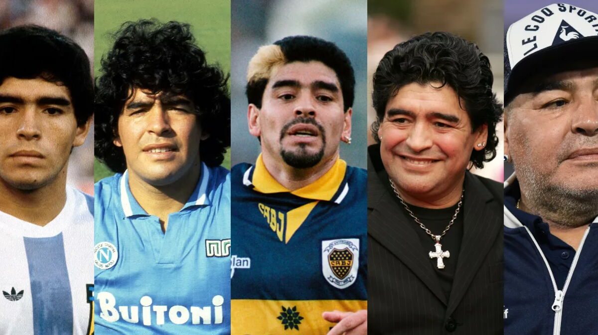 Photos : Diego Maradona : retour sur l’évolution physique de l'icône du ...