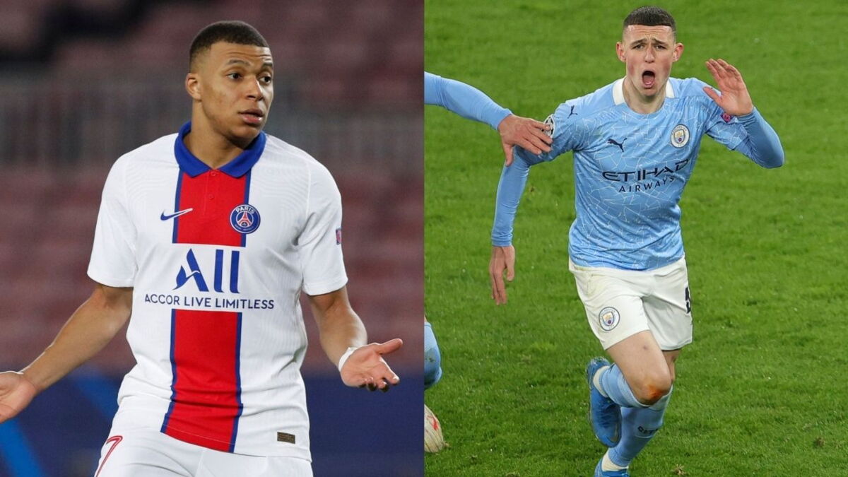 Kylian Mbappé : le joueur du PSG provoqué par Phil Foden sur Twitter ...