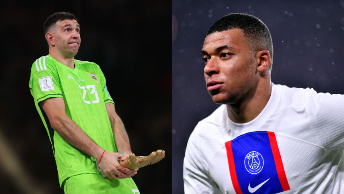 Pris en flagrant délit, Kylian Mbappé imite le gardien Emiliano Martinez et c'est à mourir de rire