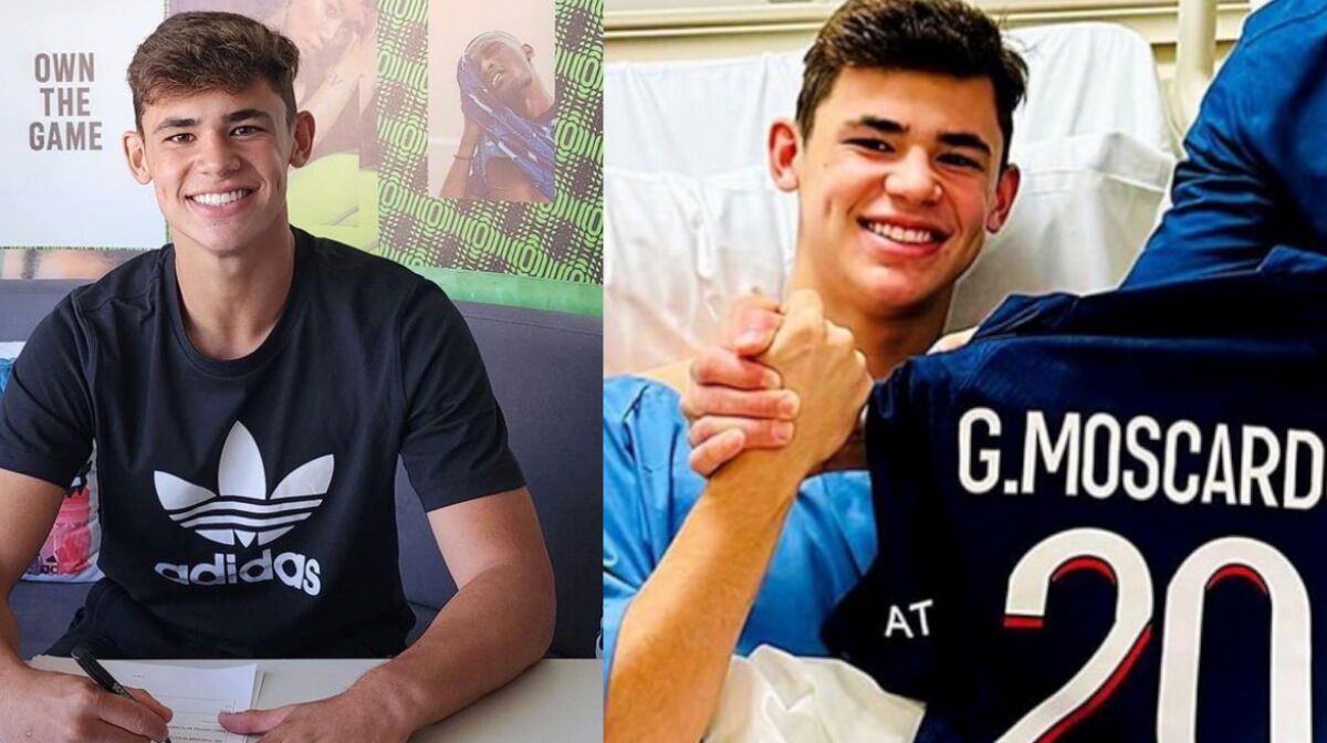 PSG : la nouvelle recrue Gabriel Moscardo pose à l'hôpital, les ...