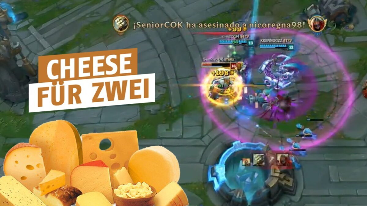 League of Legends: Ihr mögt Cheese? In China könnt ihr in zu zweit ...
