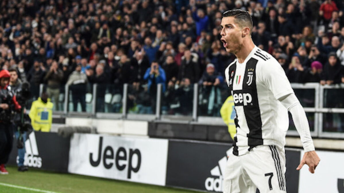 Wie im Märchen: Ronaldo jubelt und die Juventus-Fans machen etwas ...