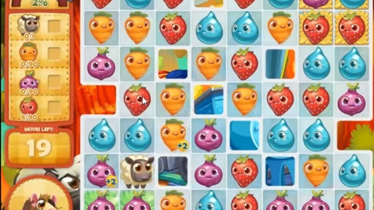 Farm Heroes Saga Level 724: Lösungen, Tipps und Tricks