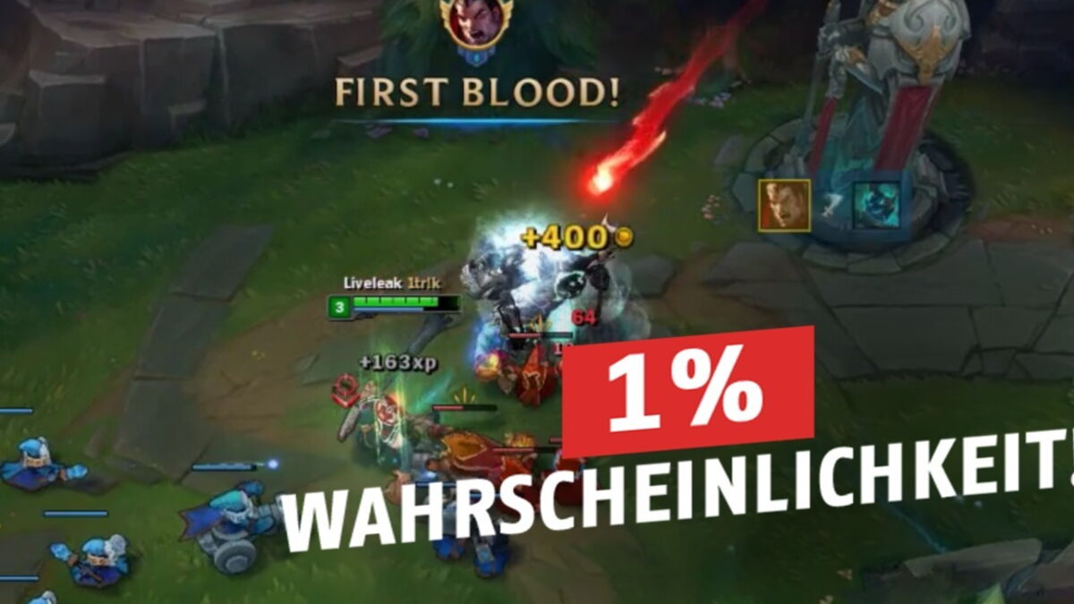 League of Legends: 1%-ige Wahrscheinlichkeit! Ein äußerst seltener ...