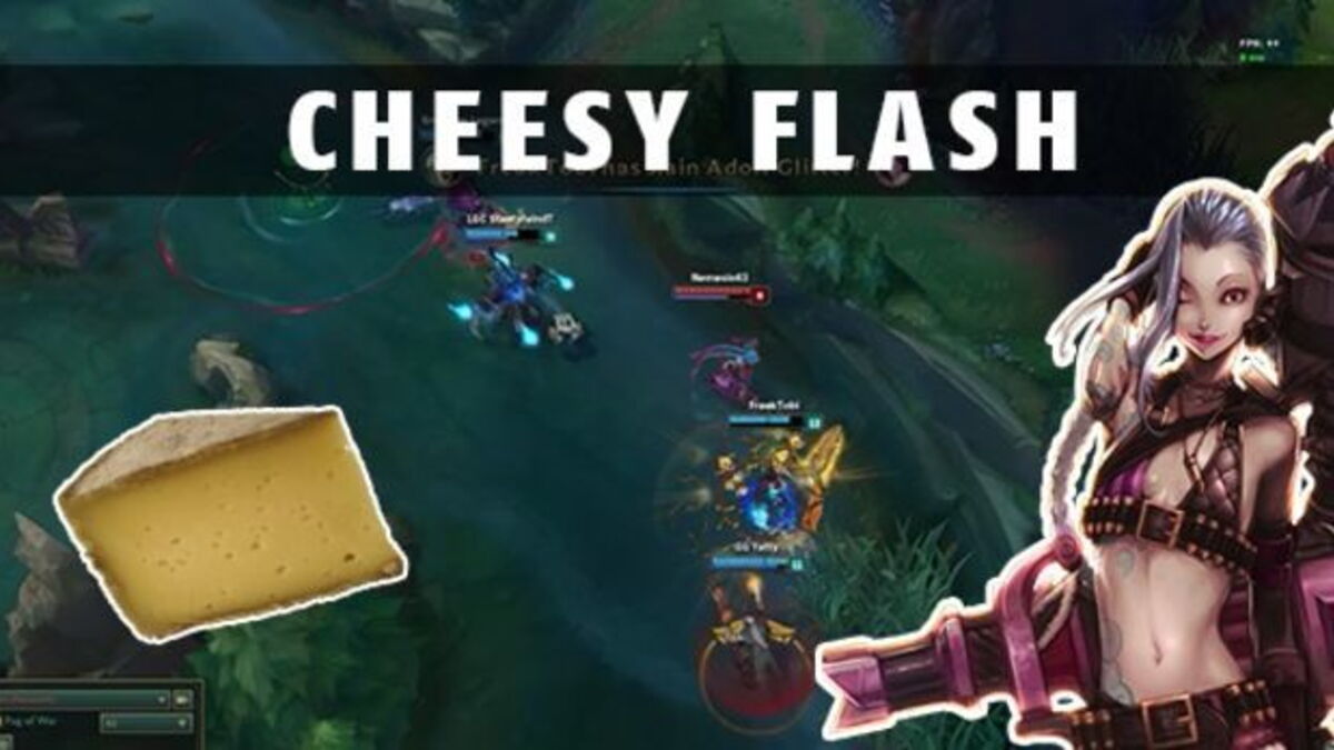 League of Legends: Ein gewagter Flash mit Jinx!