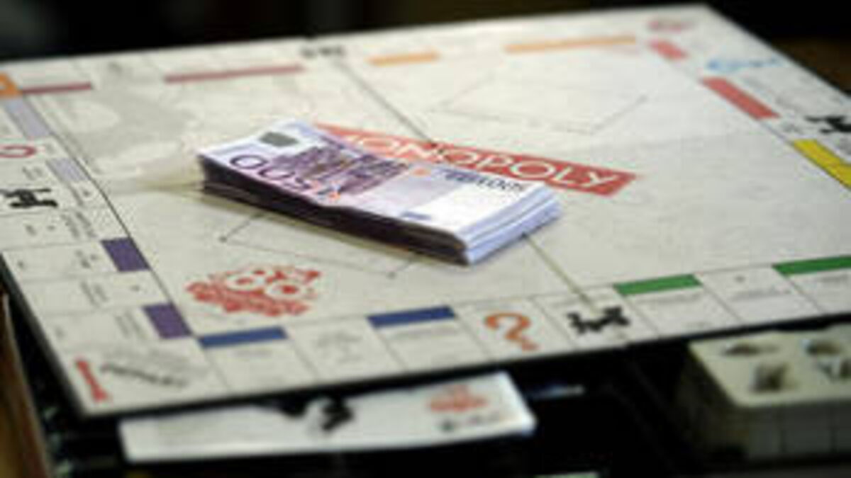 Echtes Geld in den Monopoly-Packungen