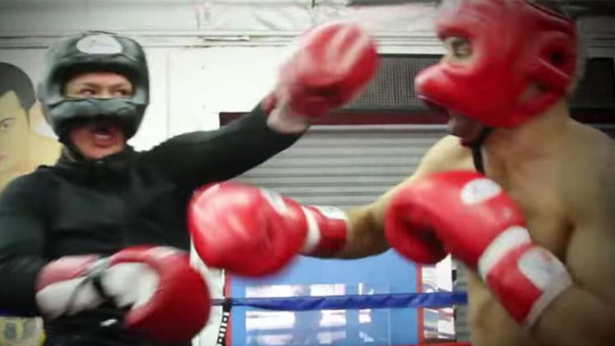 Ronda Rousey: Ihr Training mit dem armenischen Boxer Vic Darchinyan