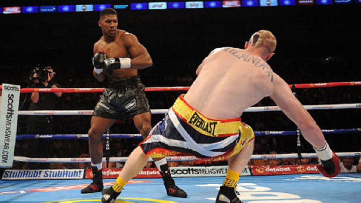 Anthony Joshua schlägt Gary Cornish in 90 Sekunden K.o.