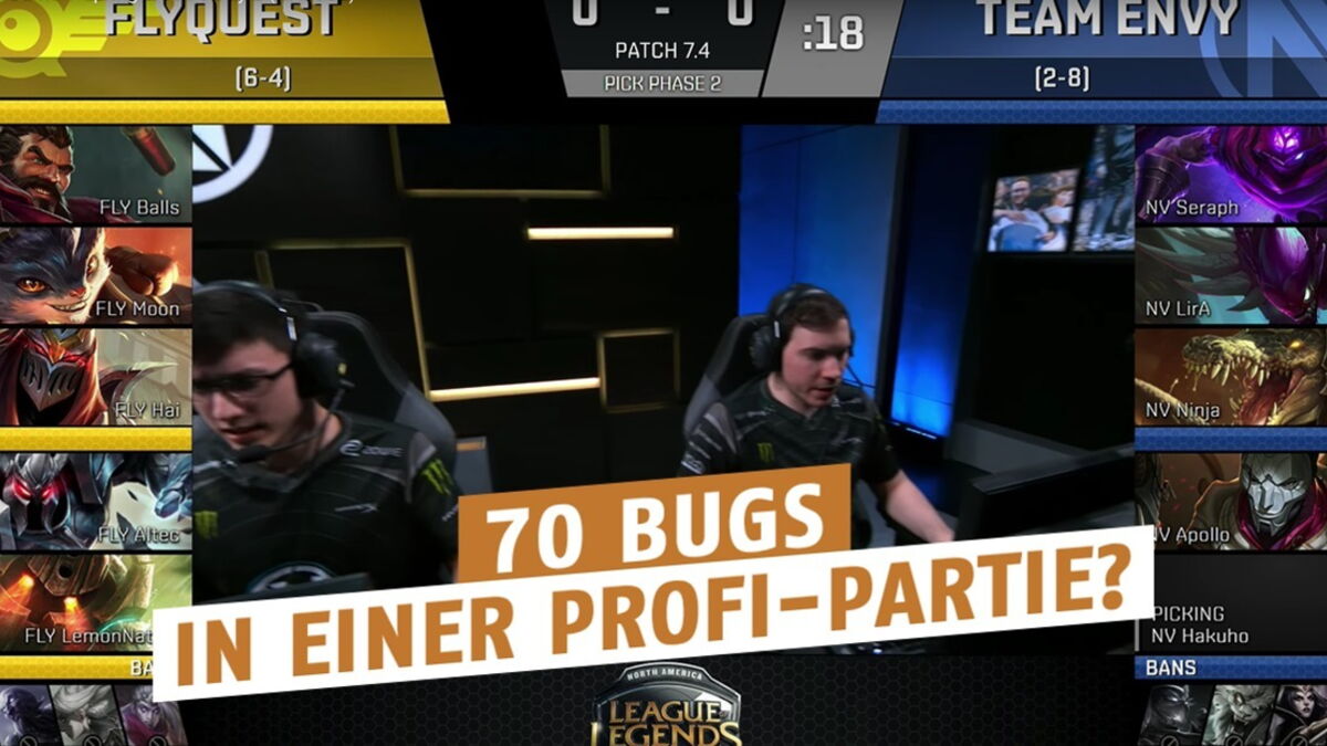 League of Legends: Ein Champion, 70 Bugs!
