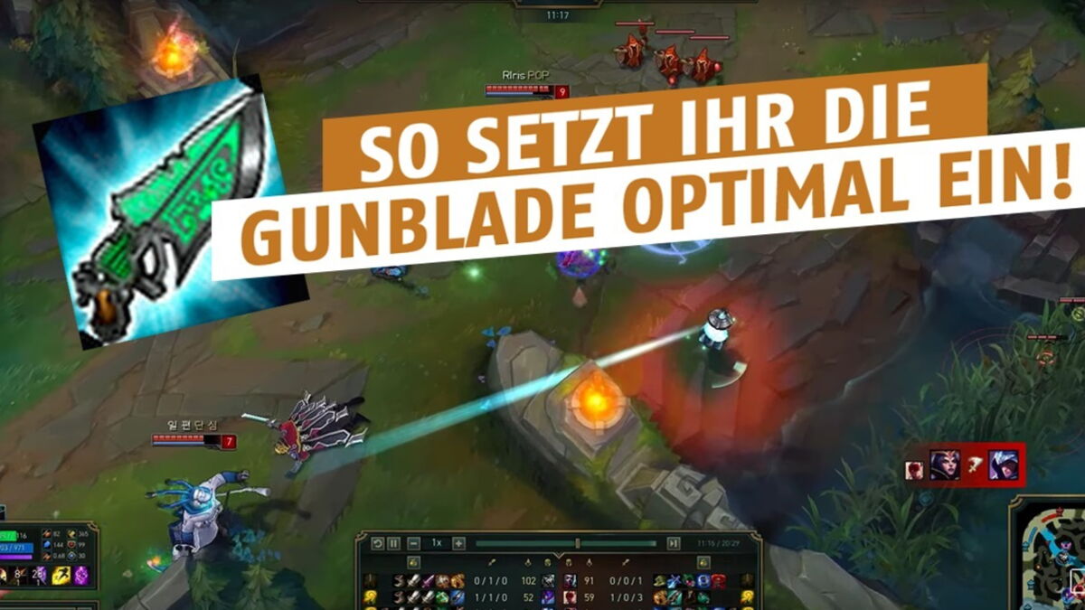 League of Legends: Für diese Mid-Champions ist die Gunblade am besten