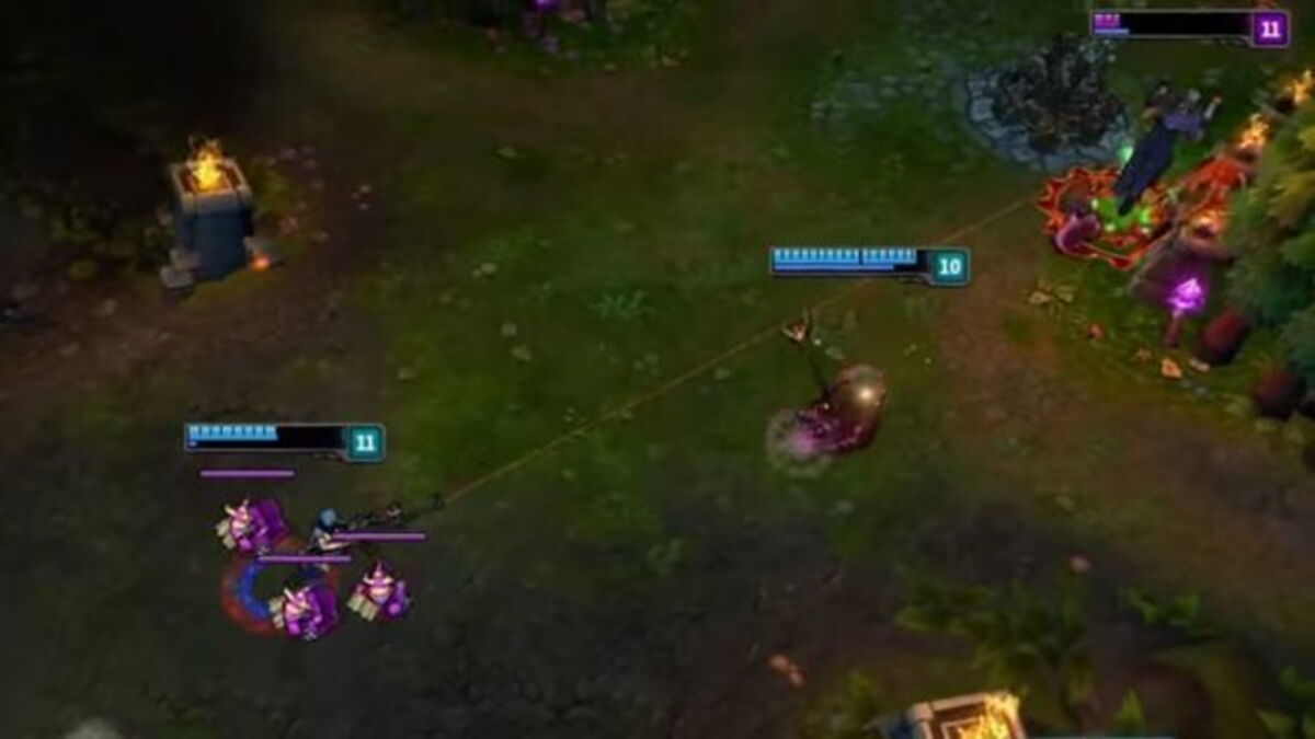 League of Legends: Der Pix von Lulu blockt die Ulti von Caitlyn?