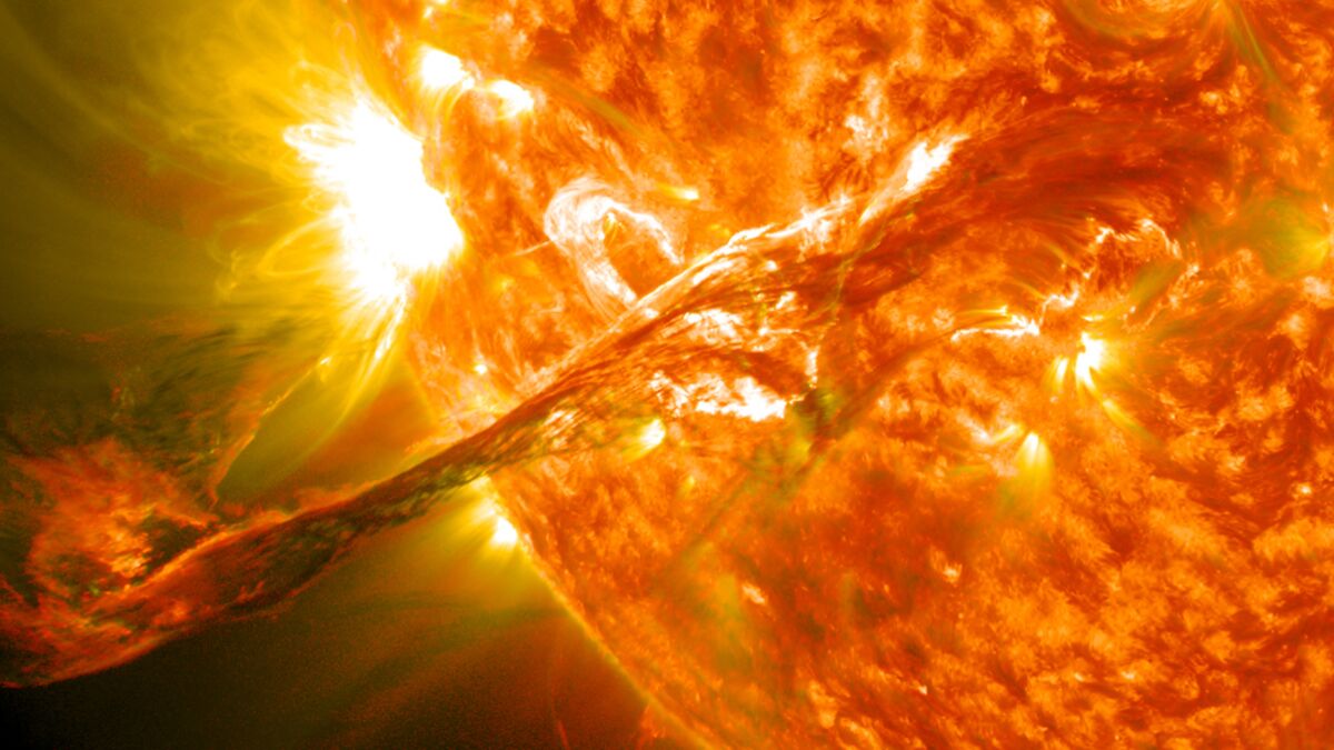 Sonnensturm rast auf die Erde zu Sonnensturm rast auf die Erde zu