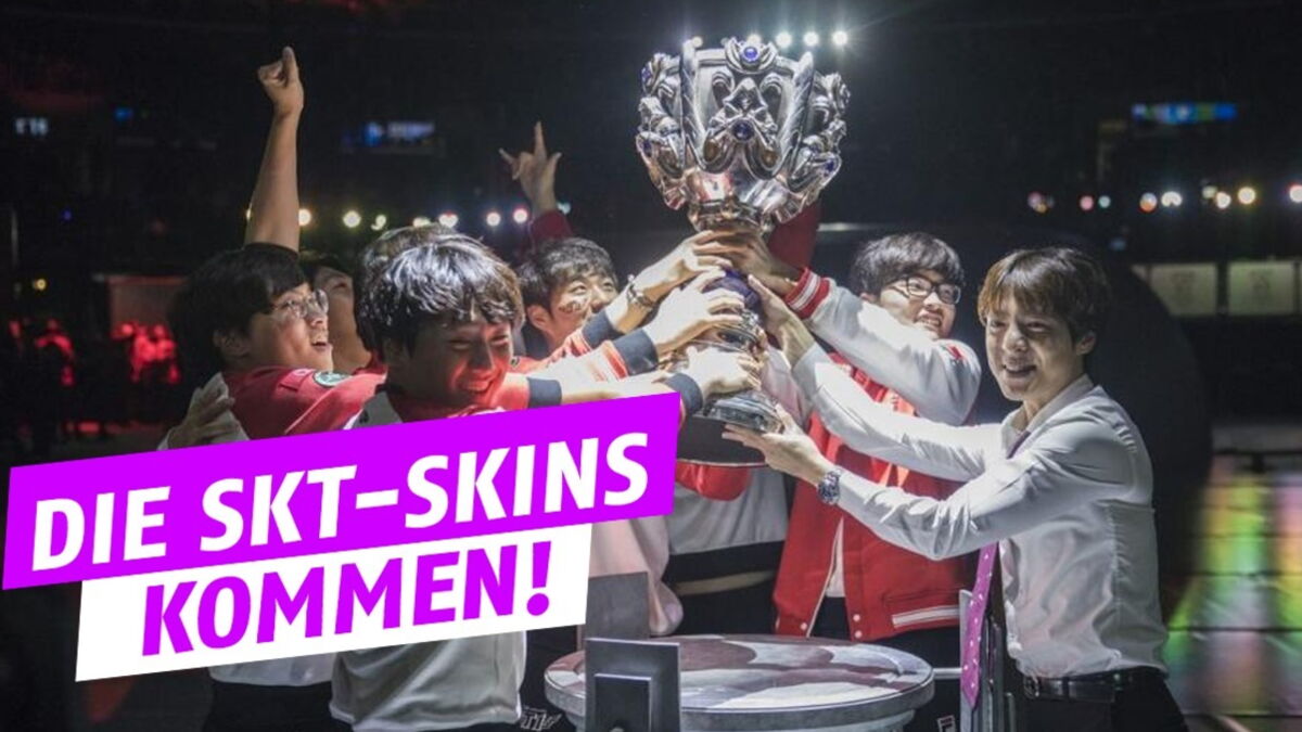 League of Legends: SKT T1 präsentiert dritte Skin-Reihe