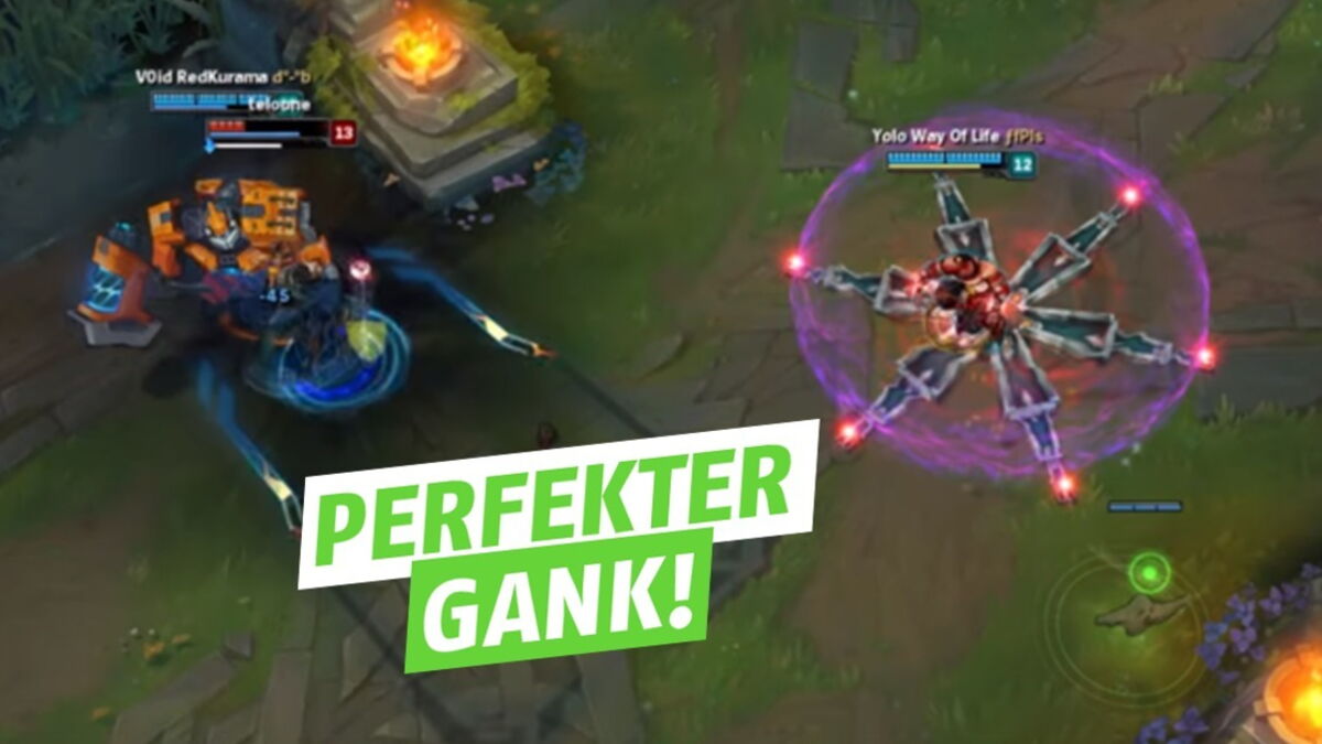 League of Legends: Perfekter Gank auf der SoloQ!