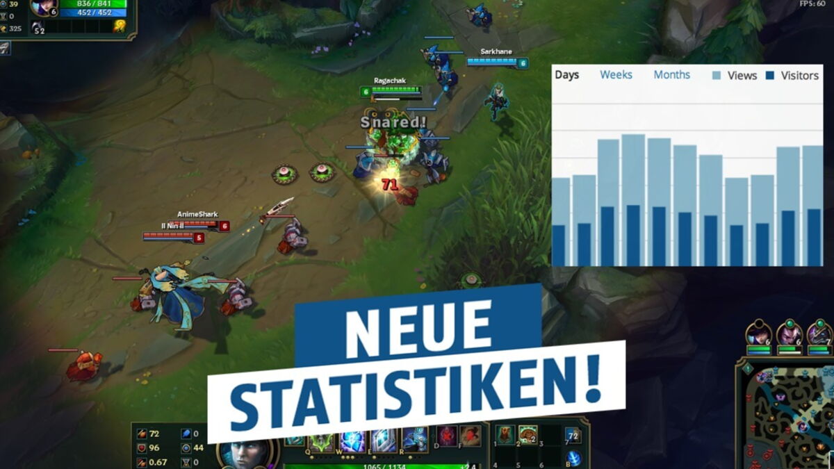 League of Legends: Mit den neuen In-Game-Stats stehen die Supports im ...