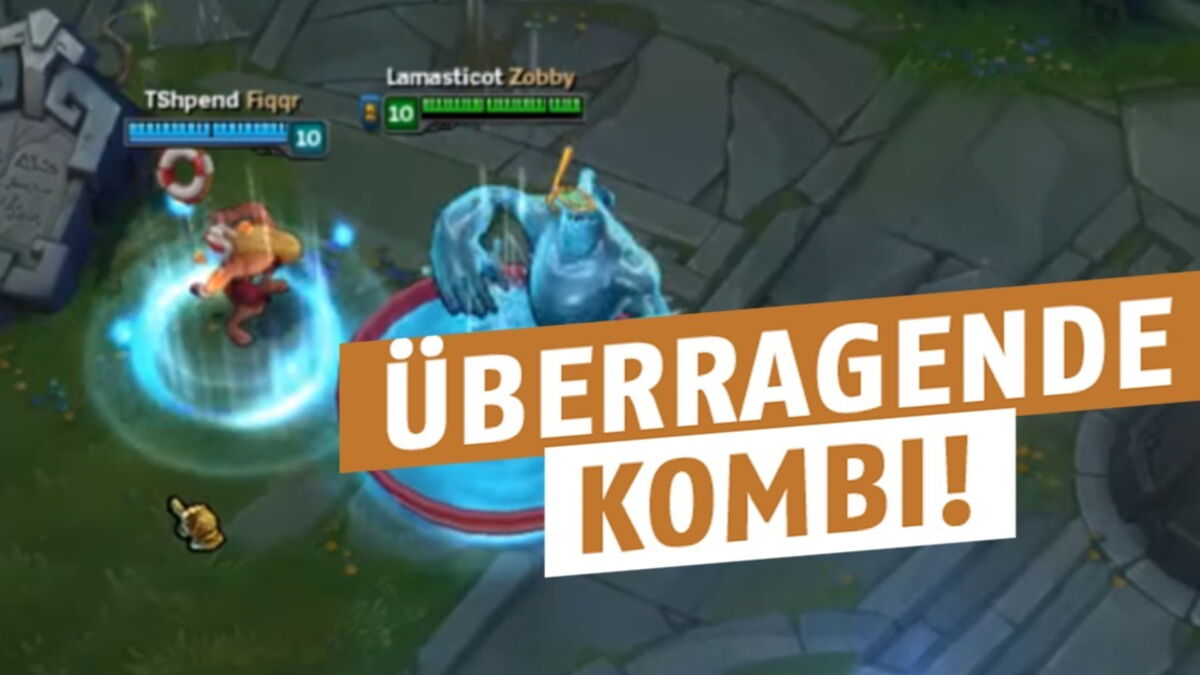League of Legends: Lustig! Spektakuläre Kombi zwischen Zac und Taric ...