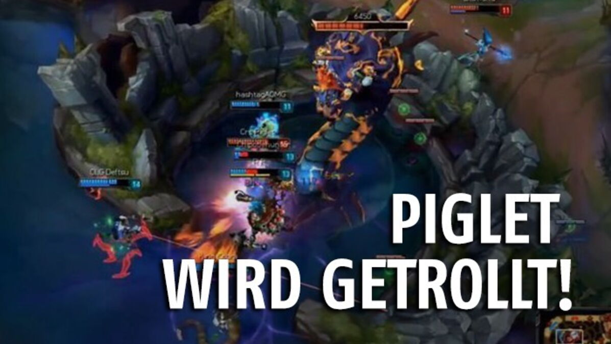 League of Legends: Wenn Piglet sich von seinem eigenen Teamkollegen ...
