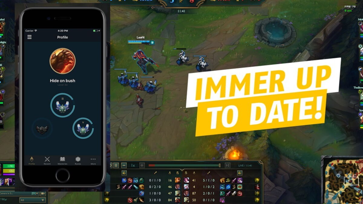 League of Legends: Mit dieser App seid ihr immer auf dem neuesten Stand