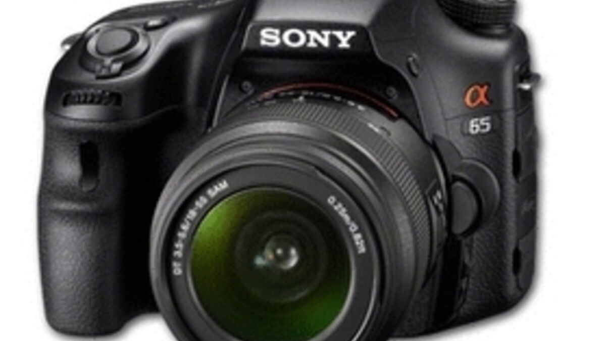 Le Sony Alpha SLT-A65 se dévoile