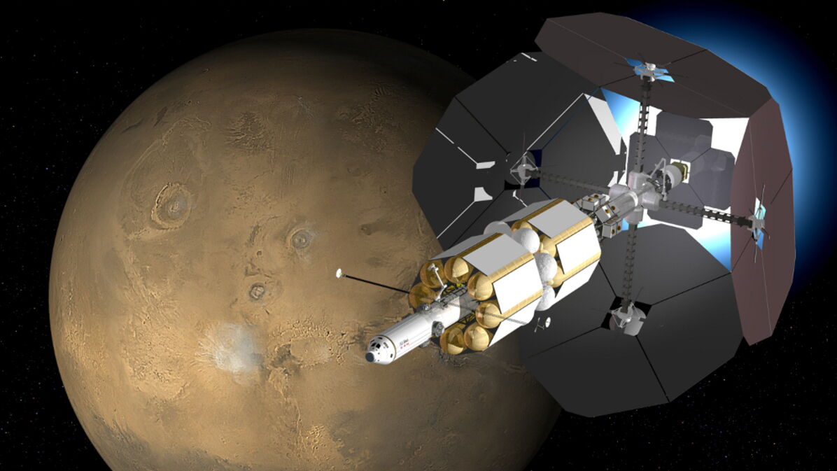 Aller sur Mars en moins de 40 jours ? Avec cette fusée, cela pourrait ...