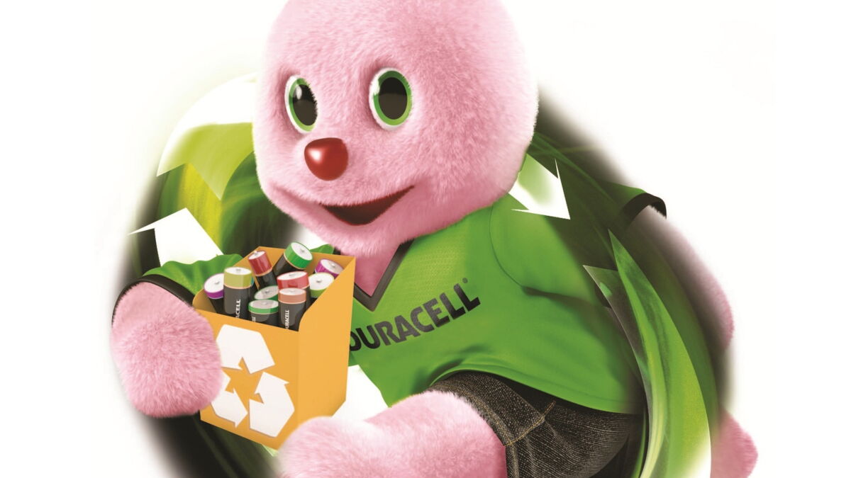 Le lapin Duracell en tournée pour encourager le recyclage des piles