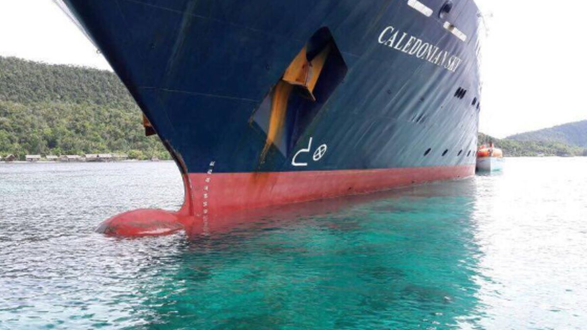 Un bateau de croisière dévaste un récif corallien en Indonésie