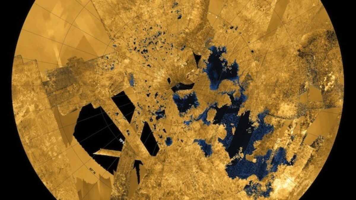 Titan : les lacs de la lune de Saturne dévoilés grâce à une nouvelle ...