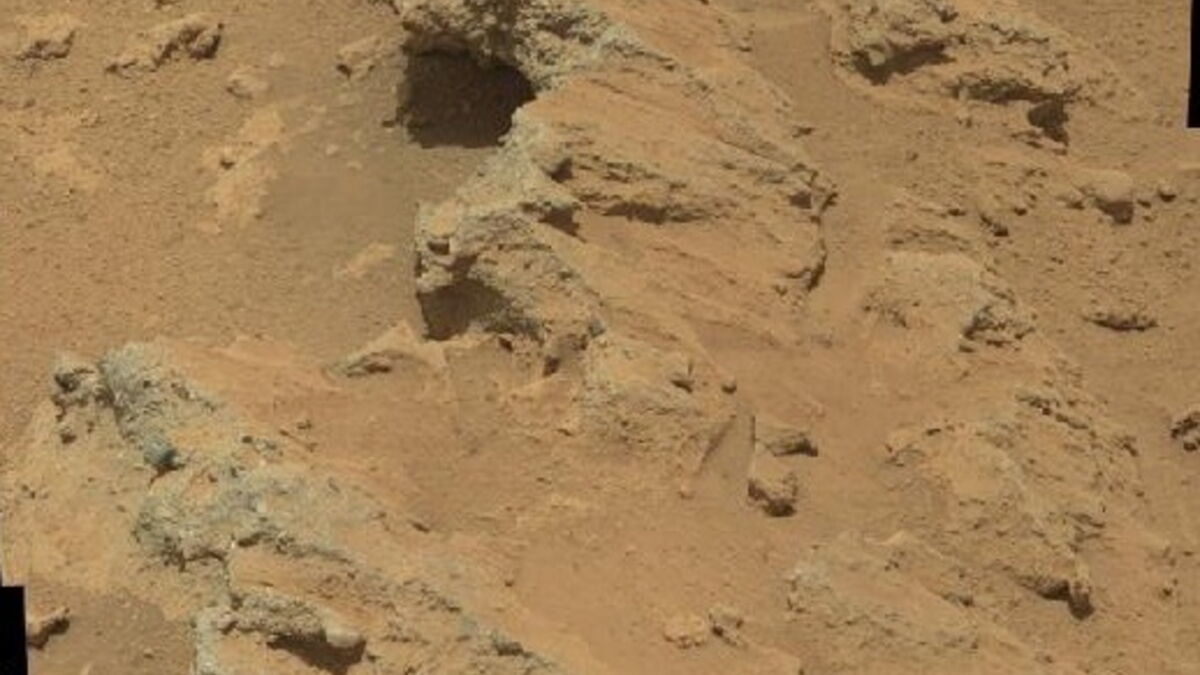 Mars : Curiosity a trouvé des traces d'un ancien ruisseau