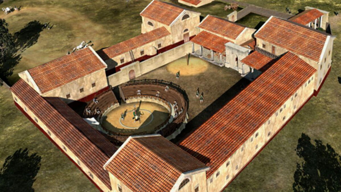 Visitez en 3D la plus grande école de gladiateurs de la Rome antique