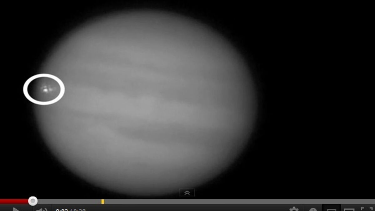 Une explosion capturée à la surface de Jupiter