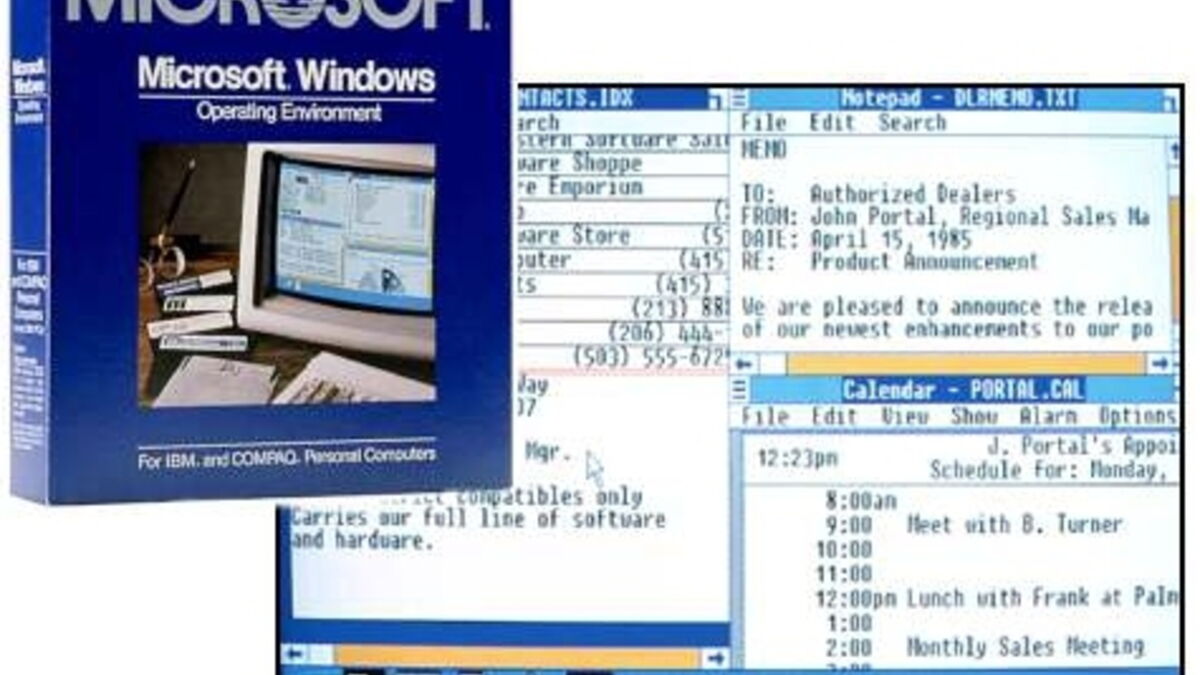 L'évolution de Windows