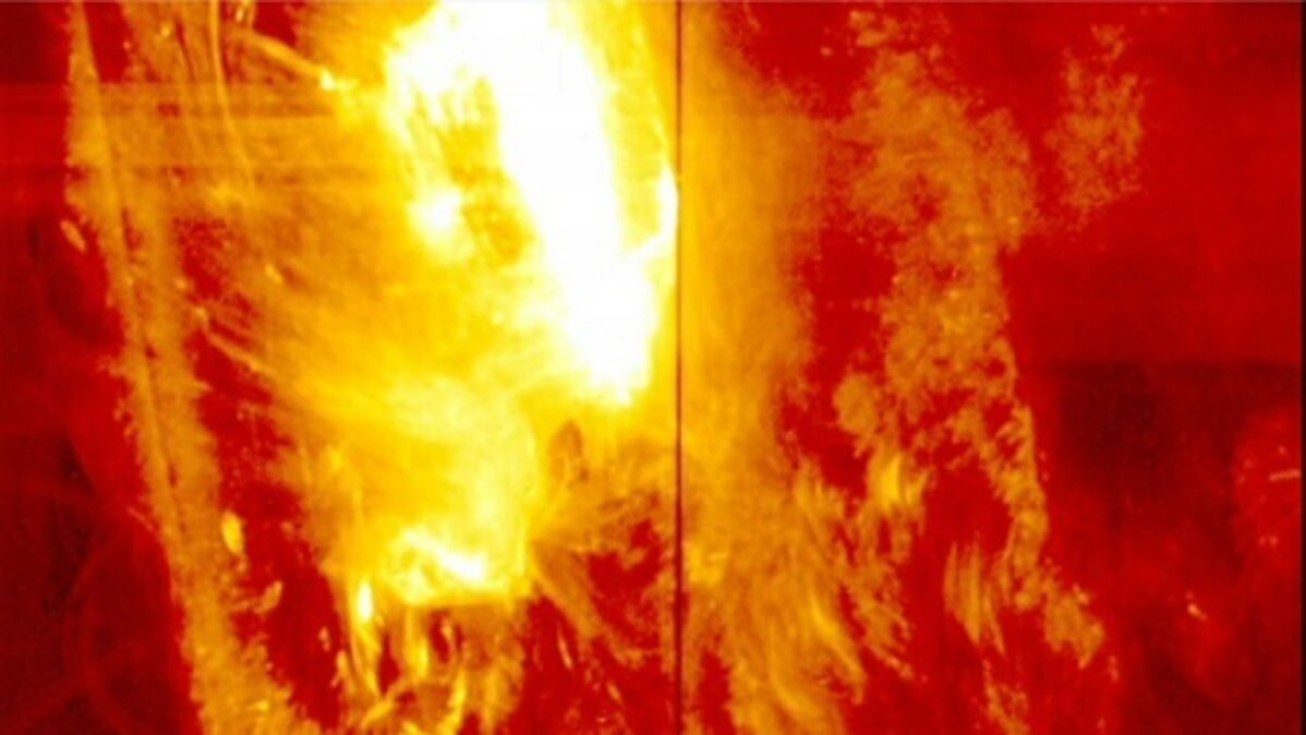 Le télescope IRIS observe la plus forte éruption solaire depuis son ...