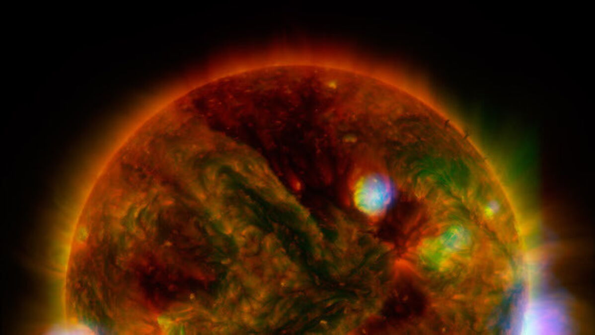 La NASA publie une incroyable image des rayonnements du Soleil