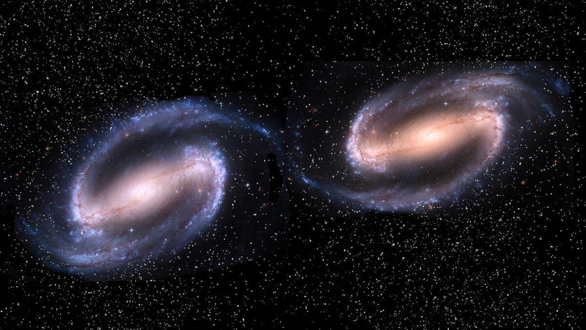 Cette violente collision de galaxies a déformé les étoiles autour (PHOTO)