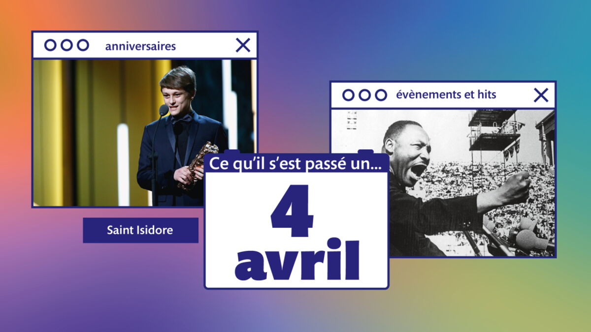 4 avril : saint, signe astrologique, naissance de célébrités ...