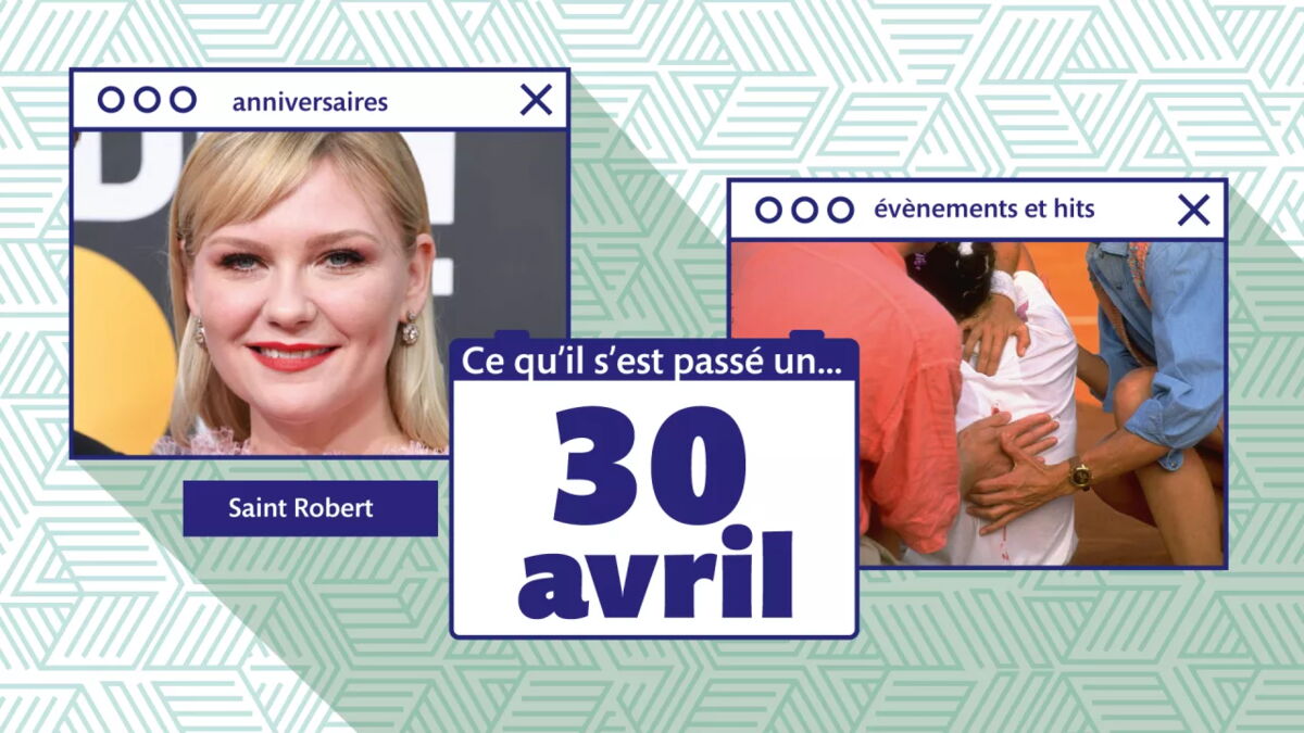 30 avril : fête, naissance célébrité, signe astro...