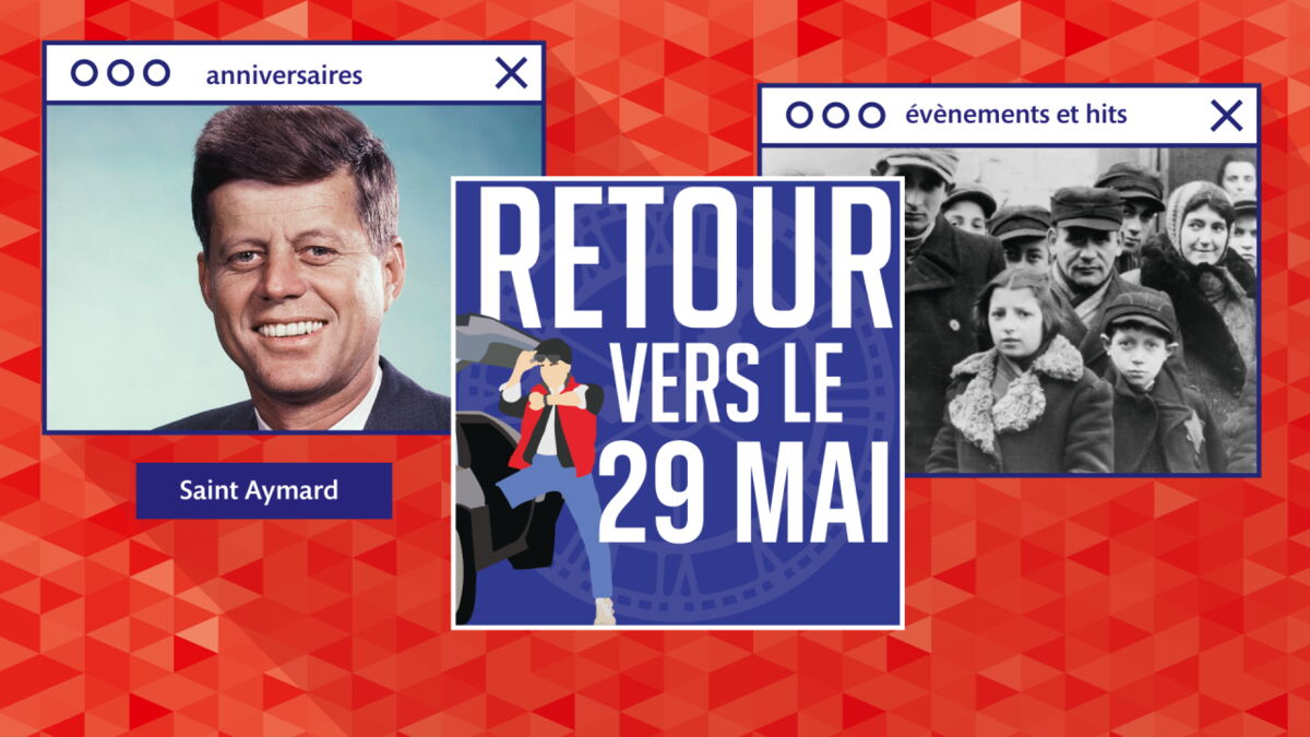 29 mai : saint, signe, anniversaires célèbres, événements