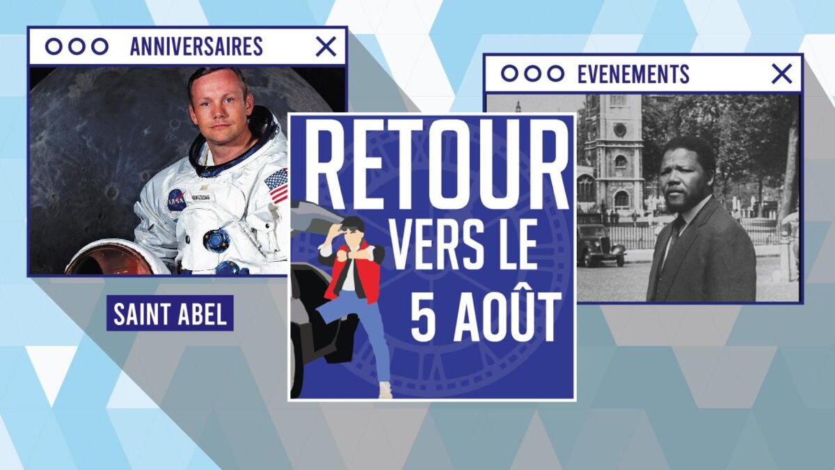 Ce qu'il s'est passé un 5 août (anniversaires célèbres, événements ...