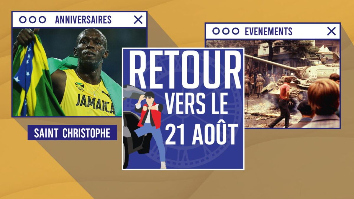 Ce qu'il s'est passé un 21 août (anniversaires célèbres, événements ...