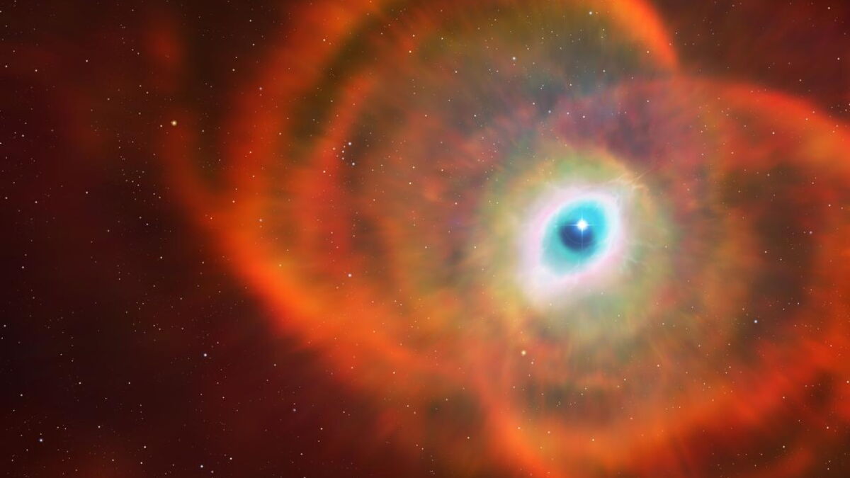 Cette nébuleuse a un "œil" en son centre et la NASA explique pourquoi