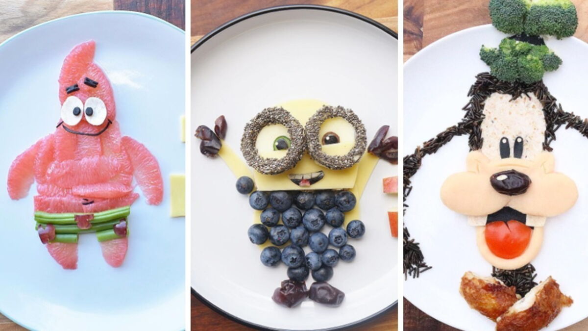 Photos : TEST This man transforms ordinary food into cute animated cartoons
