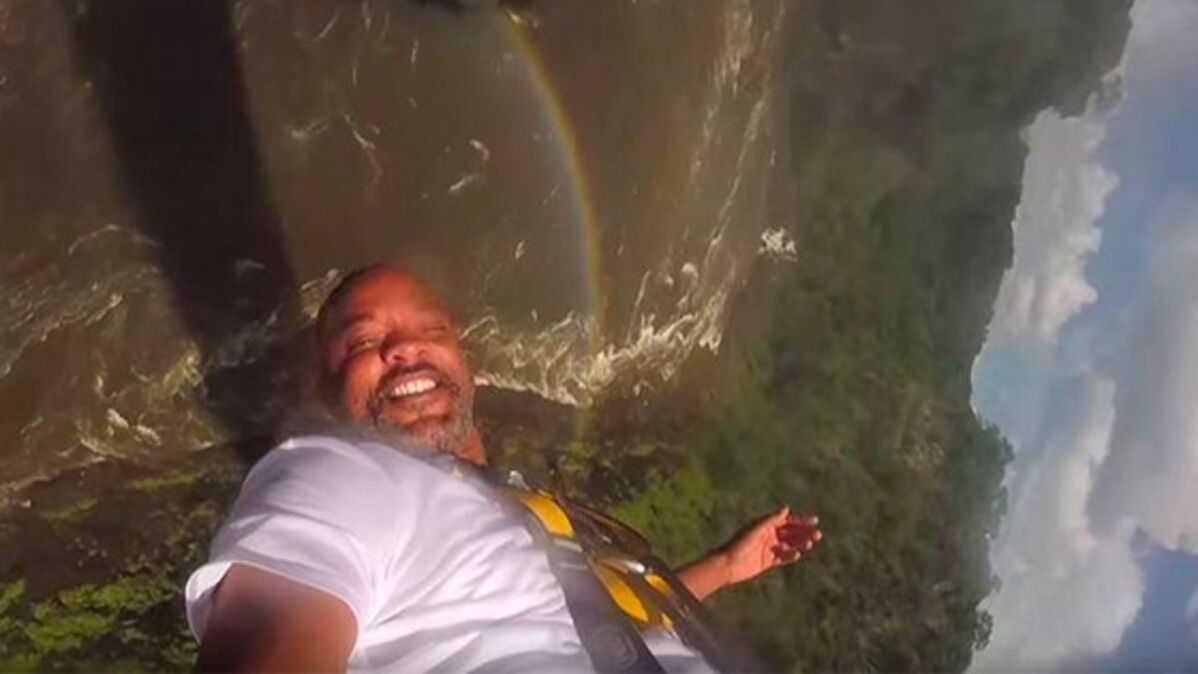Watch: Will Smith Goes Bungee Jumping In The Grand Canyon For His 50th ...
