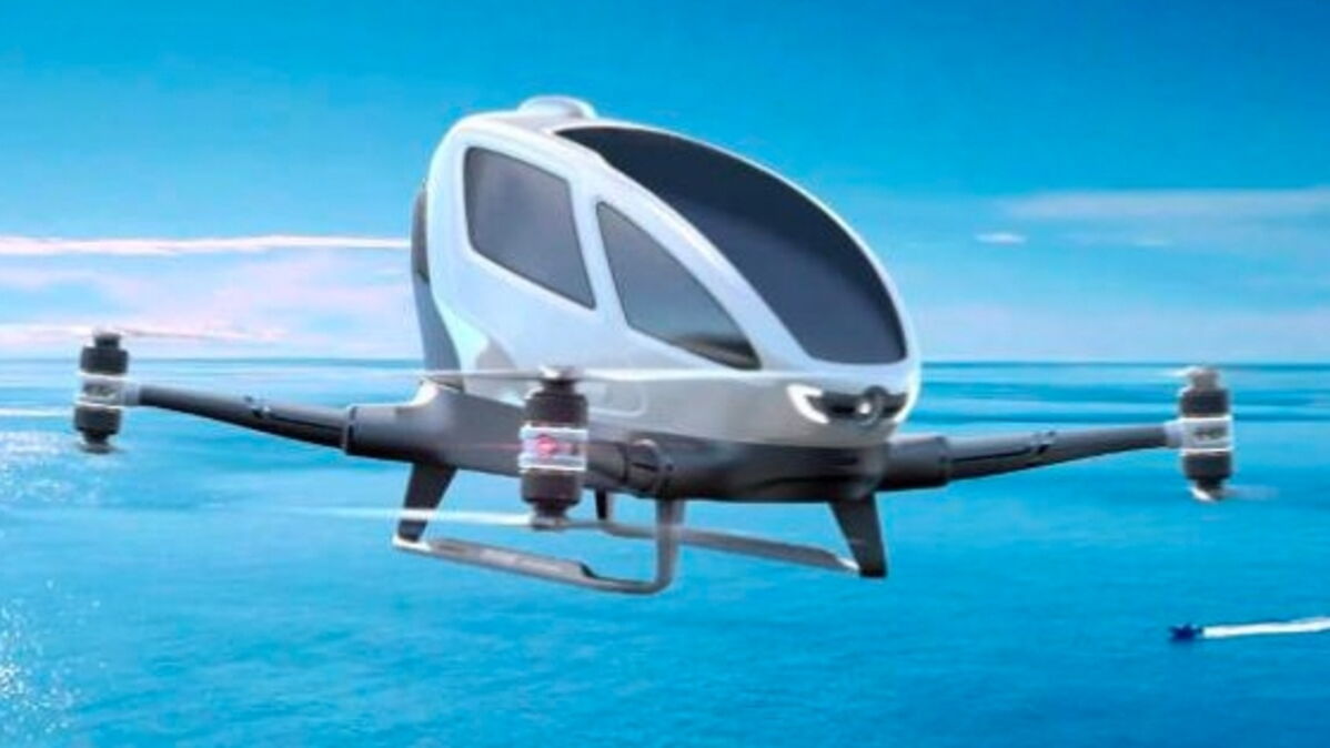 In Just Five Years' Time You'll Be Able To Take A Flying Uber